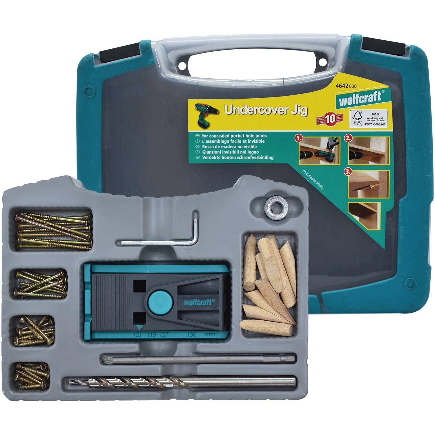 Kit Completo Undercover Jig 464200 Wolfcraft - Super Pro Atacado