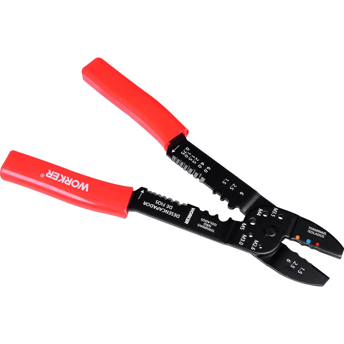 Alicate Multiuso Eletricista 9" Worker em oferta! - Super Pro Atacado