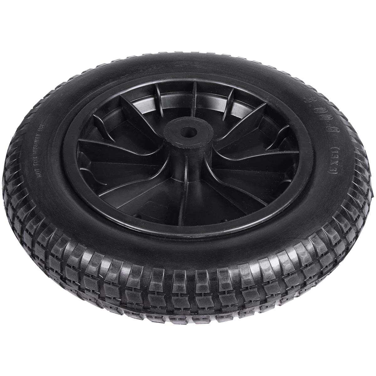 Roda para Carrinho de Mão Poliuretano c/ Bucha ABS Worker - Super Pro ...