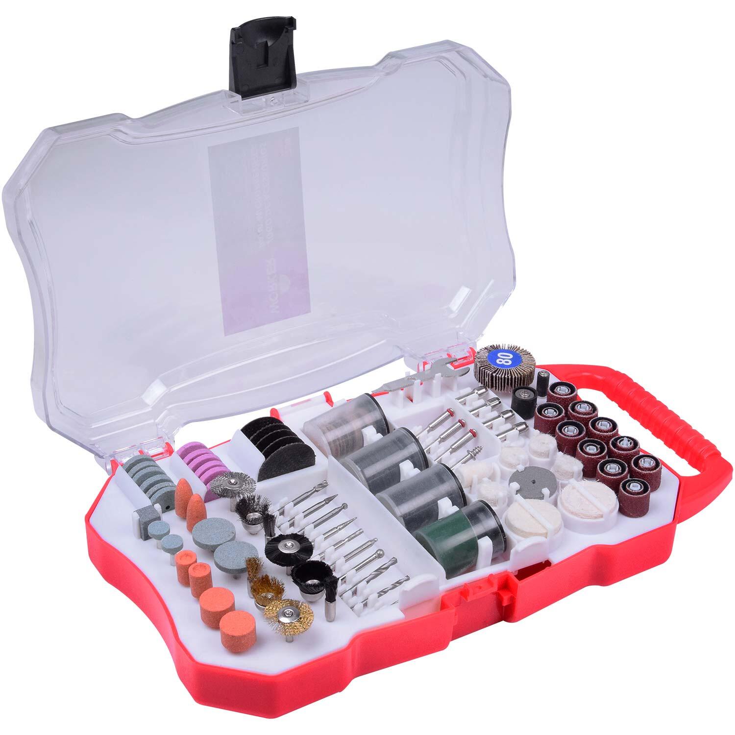 Jogo de Acessórios Micro Retífica Worker em oferta! - Super Pro Atacado