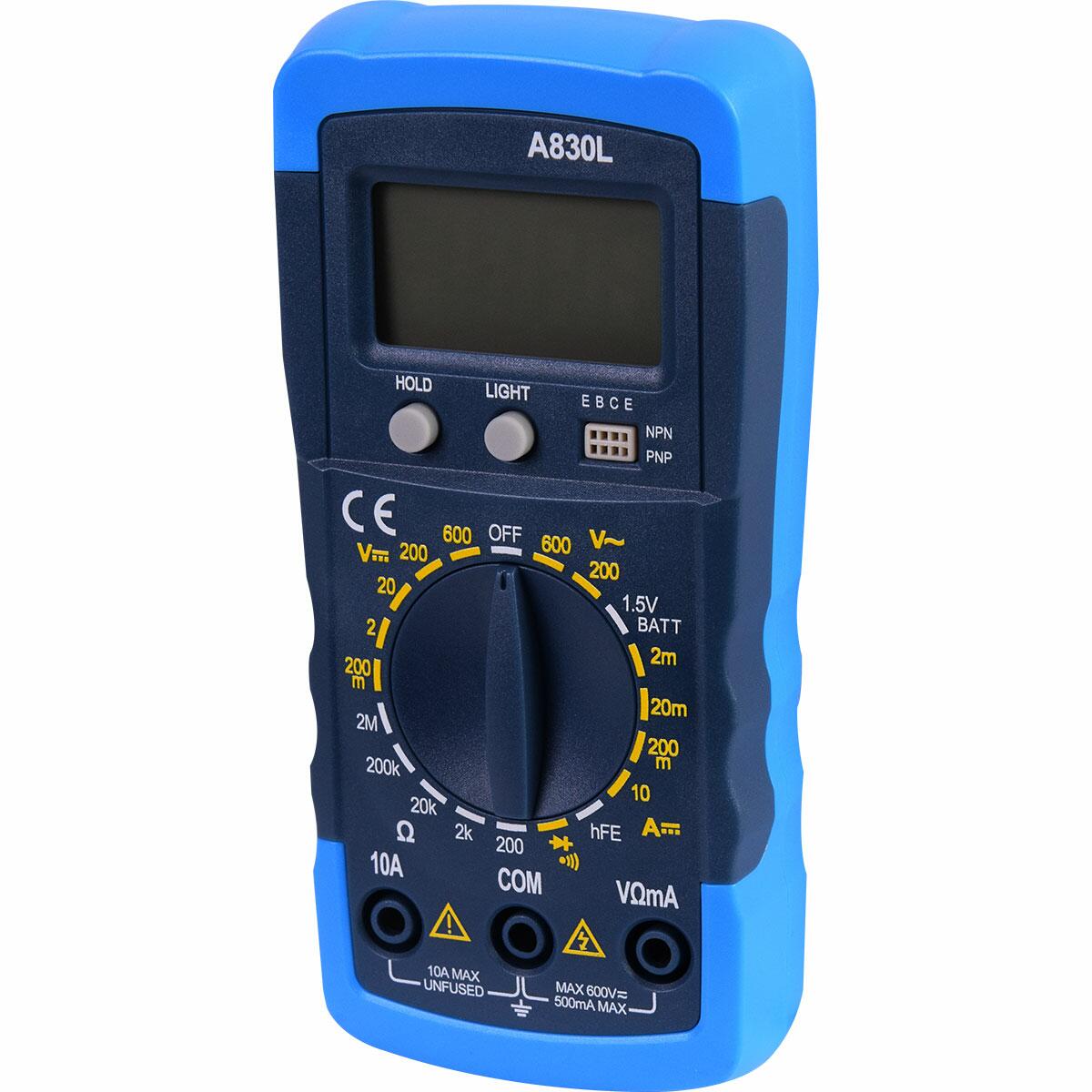 Multímetro Digital LCD 4mA 9V Bumafer - Preciso e Confiável - Super Pro ...