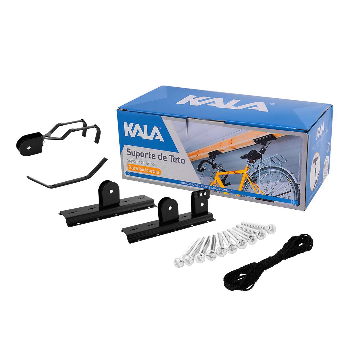 Suporte de Teto para Bicicleta da Kala - Organize sua Bike - Super Pro Atacado