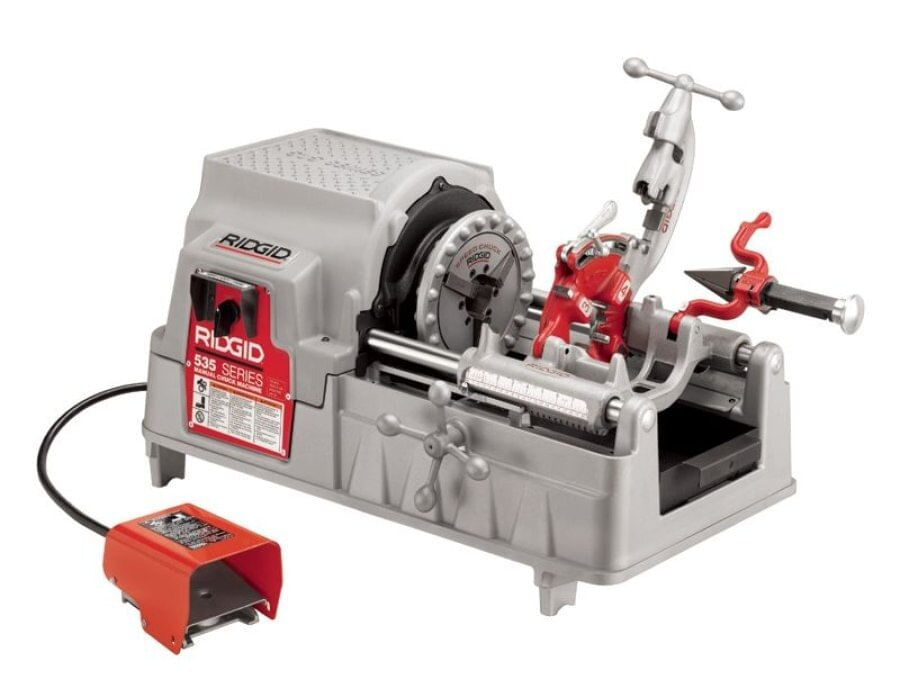 Rosqueadeira elétrica Ridgid 535-T 1/2"-2" BSPT 220V 3 velocidades ...